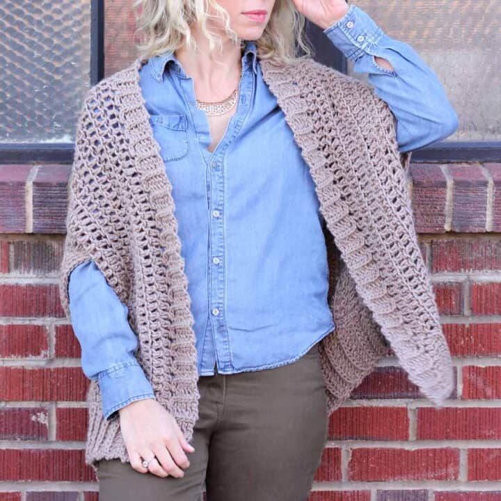 Free Crochet Sweater Pattern + Tutorial - The Campfire Cardigan (Part 2)
