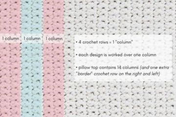 Mud Cloth Crochet Pillow Pattern -- Free Pattern! » Make & Do Crew