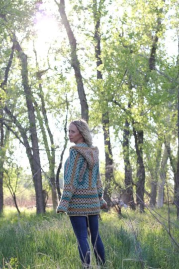 Free Crochet Sweater Pattern + Tutorial - The Campfire Cardigan (Part 2)