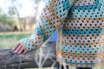 Free Crochet Sweater Pattern + Tutorial - The Campfire Cardigan (Part 2)