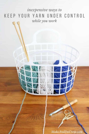 Make Your Own Yarn Holders With Stuff You Have at Home » Make & Do Crew