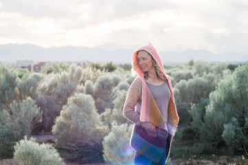 Remix Cardigan Using Deconstructed Yarn Cakes (Free Crochet Pattern!)