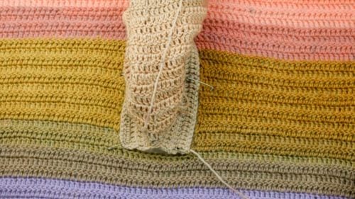 Beginner Draped Crochet Cardigan - Free, Easy Pattern +Tutorial!