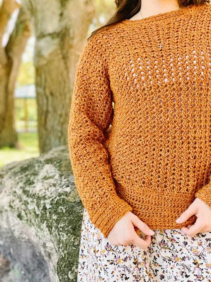 Harvest Crochet Pullover Sweater - Free Pattern by Mommy Loves Yarn ...