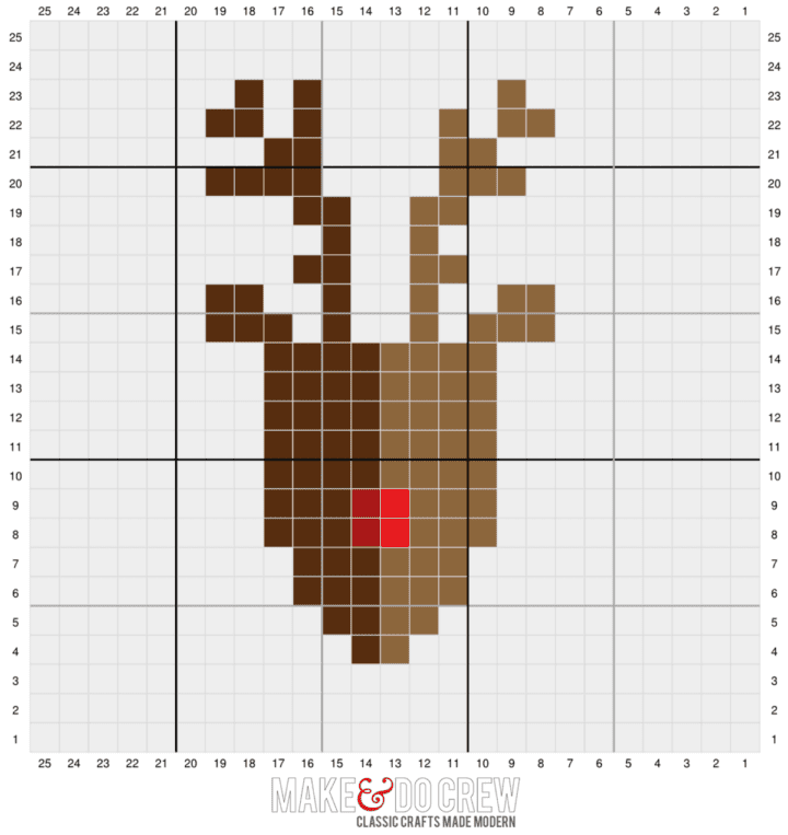 The Easiest Way To Design Your Own C2C Crochet Graph Patterns >> step ...