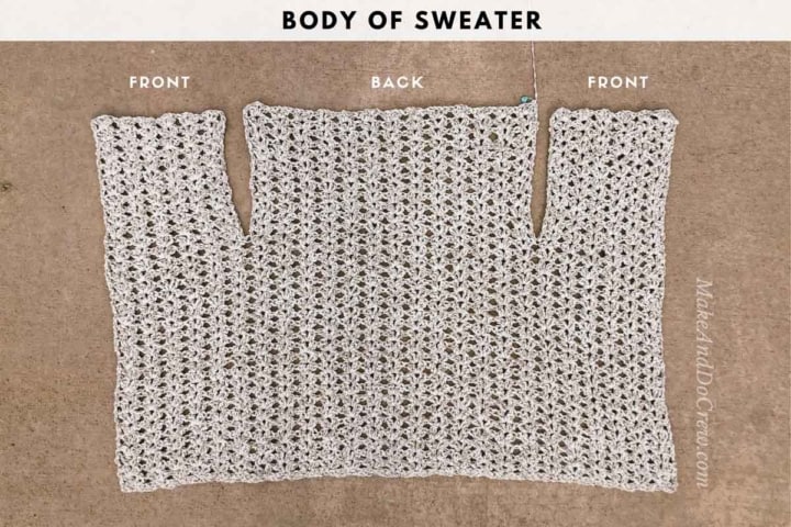 Simple Crochet Jacket - Free Pattern » Make & Do Crew