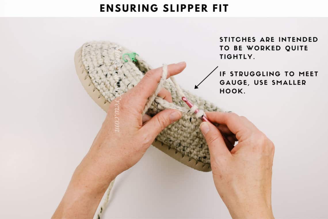 Crochet Slipper Boots w/ Flip Flop Soles - Free Pattern » Make & Do Crew