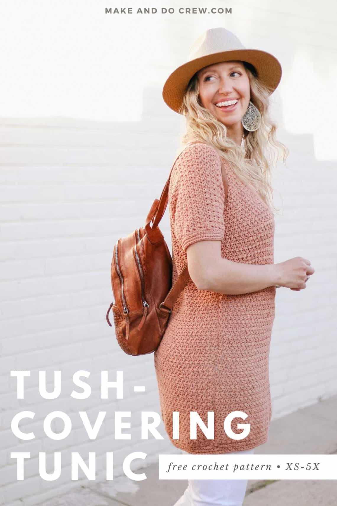 Free Crochet Tunic Pattern - XS-5X » Make & Do Crew