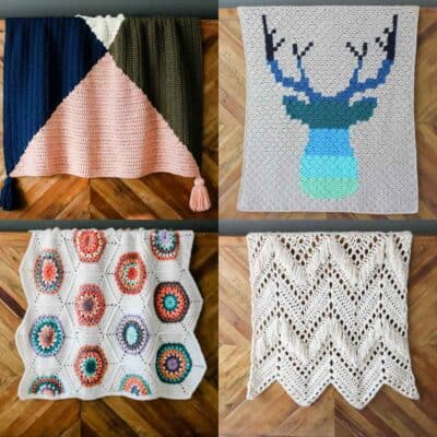 45 Free C2C Crochet Patterns: Blankets, Sweaters + Beyond