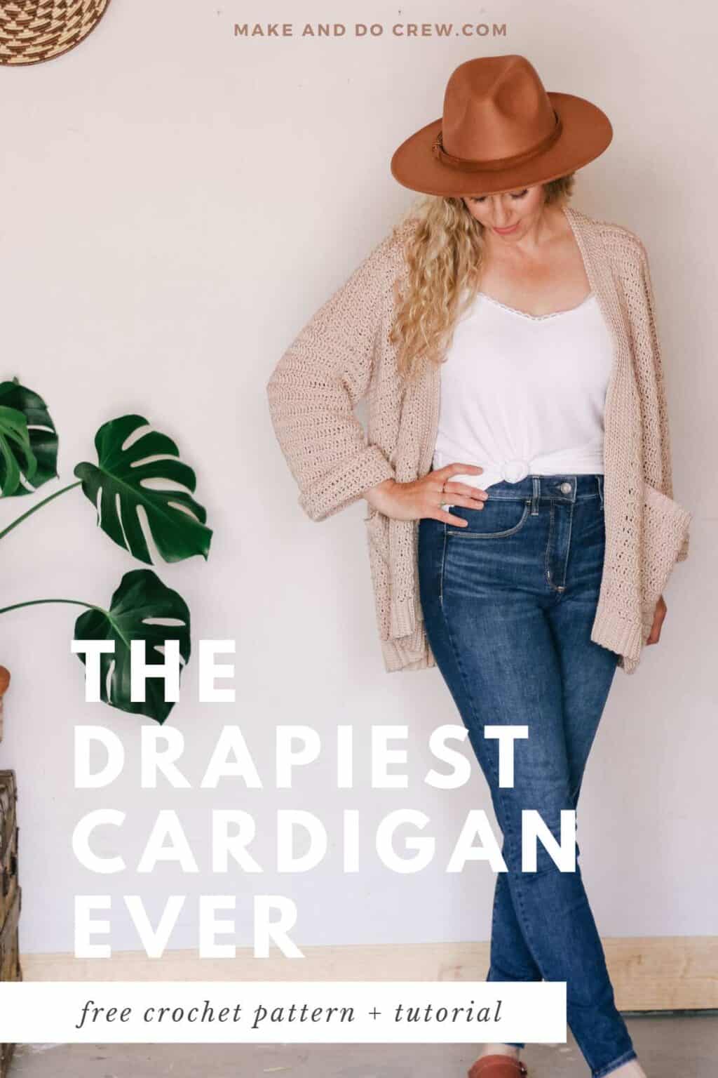 Lacy Crochet Cardigan - Free Seamless Pattern