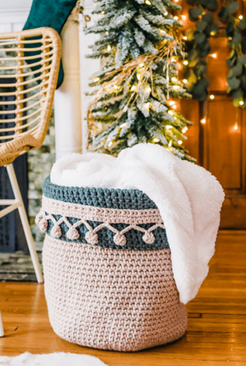 30 Free Crochet Basket Patterns To Contain the Clutter