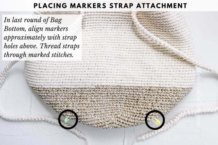 Minimalist Crochet Drawstring Backpack Pattern