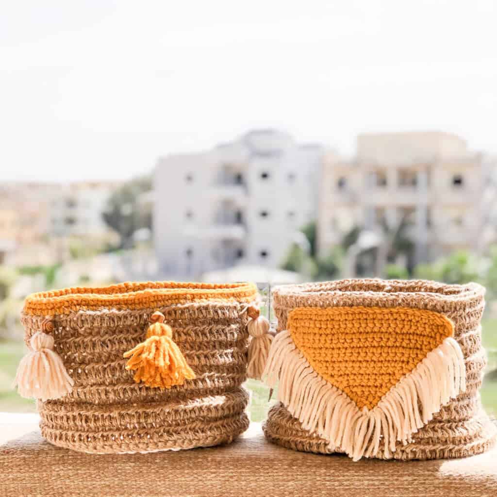 30 Free Crochet Basket Patterns To Contain the Clutter