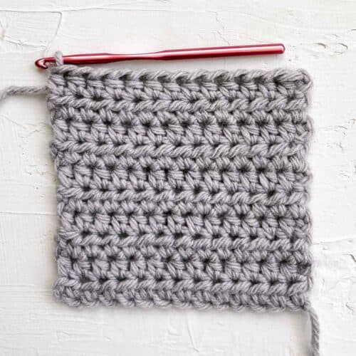 How to Half Double Crochet Stitch (HDC) for Beginners