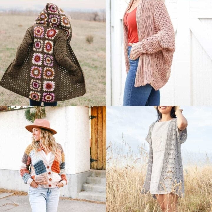 3 Day Chunky Crochet Cardigan Pattern + Video