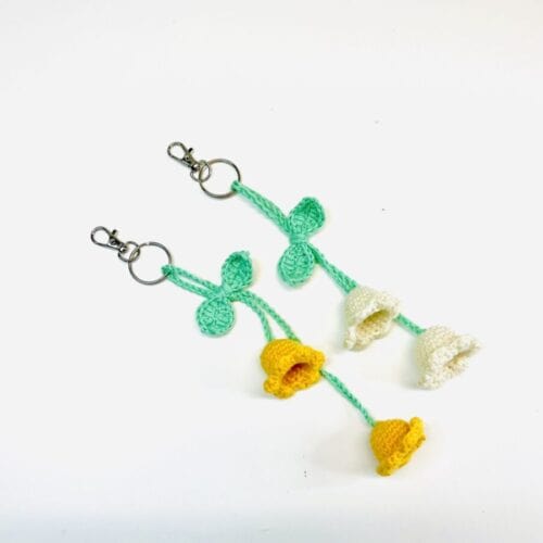 30+ Adorable Free Crochet Keychain Patterns